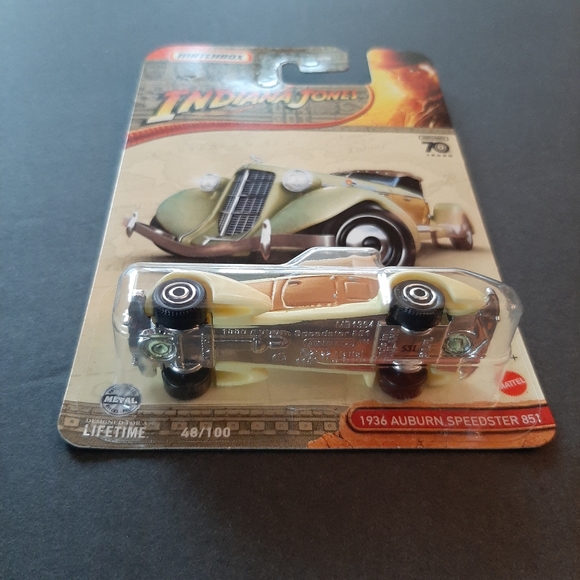 Mattel | Other | Indiana Jones Matchbox 936 Auburn Speedster 851 23 ...